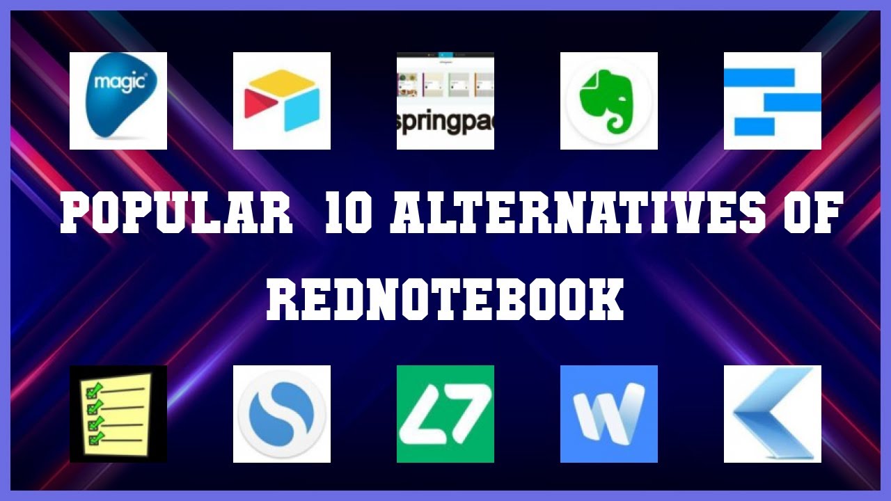 RedNotebook | Best 16 Alternatives of RedNotebook - YouTube