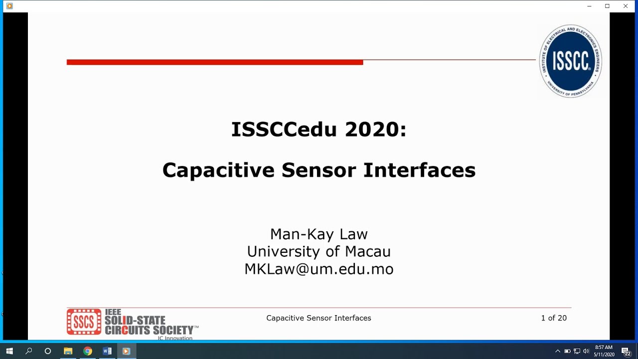 Capacitive Sensor Interfaces - YouTube