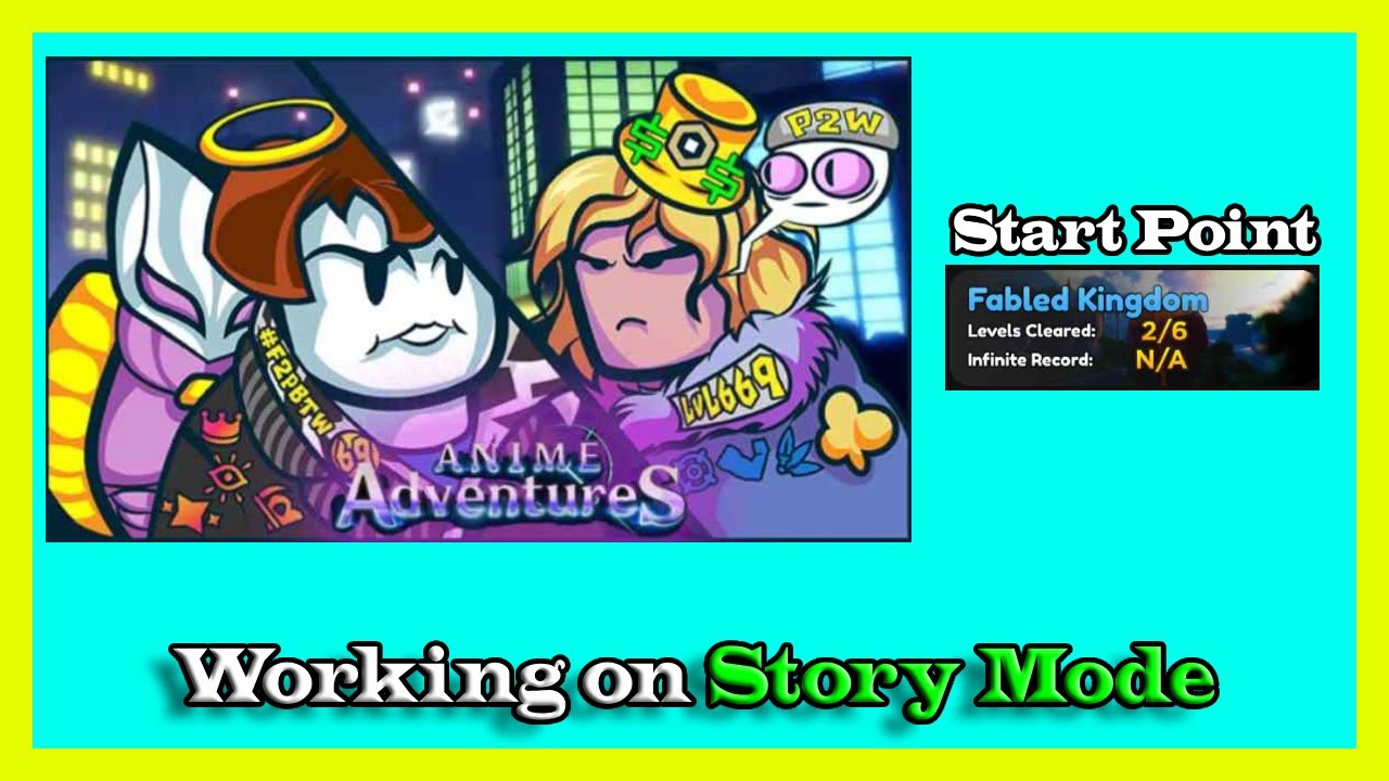 Doing Story Mode | Anime Adventures - YouTube
