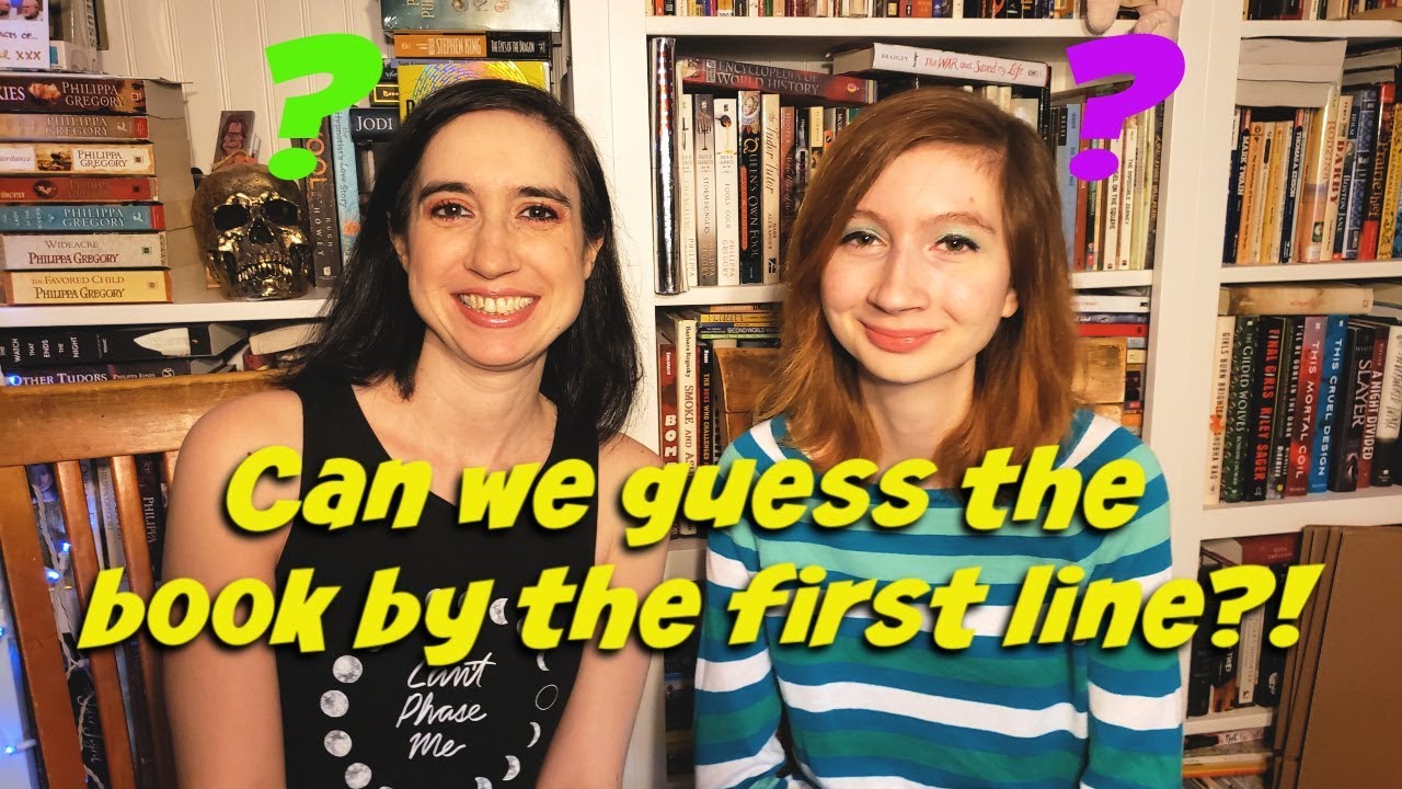 First Line Book Challenge - YouTube