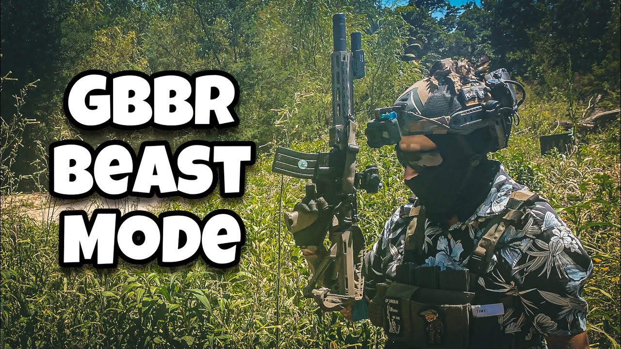 GBBR BEAST MODE - Airsoft Gameplay - MWS - Fusterland Chile - YouTube