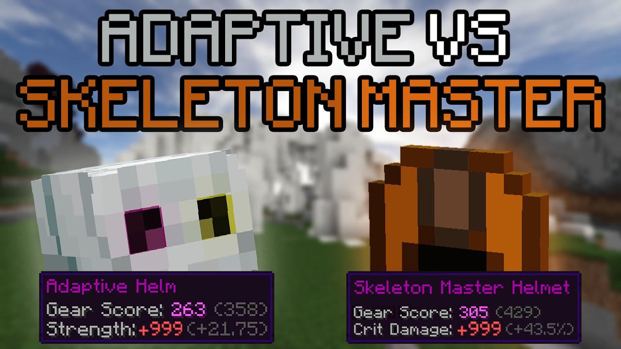 ADAPTIVE vs SKELETON MASTER | Which Set is BETTER for ARCHER? | Hypixel ...