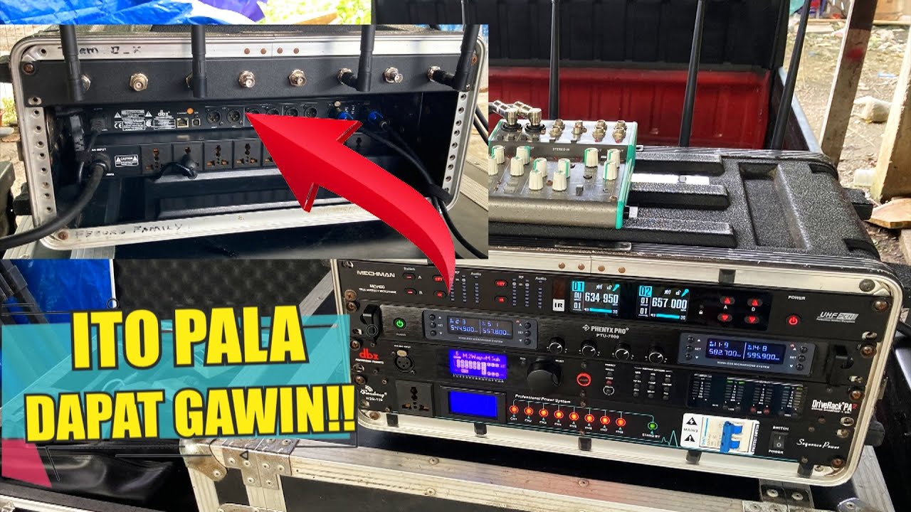 Pagandahin ang Signal ng Wireless Mics sa teqnik nato | ft. Mechman ...