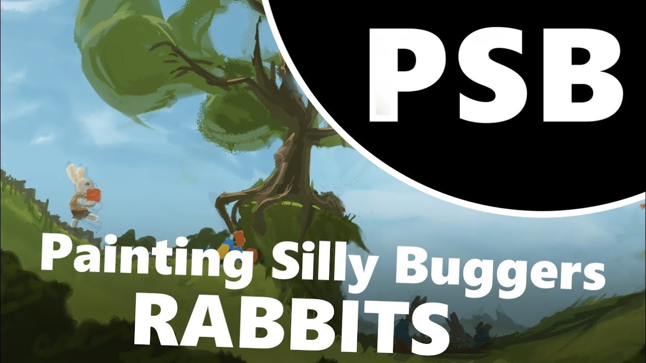 Painting Silly Buggers - Some rabbits I guess? - Timelapse - YouTube