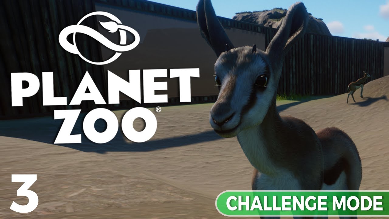 Planet Zoo - Challenge Mode: Episode 3 | SOME SPRINGBOK IN YOUR STEP ...