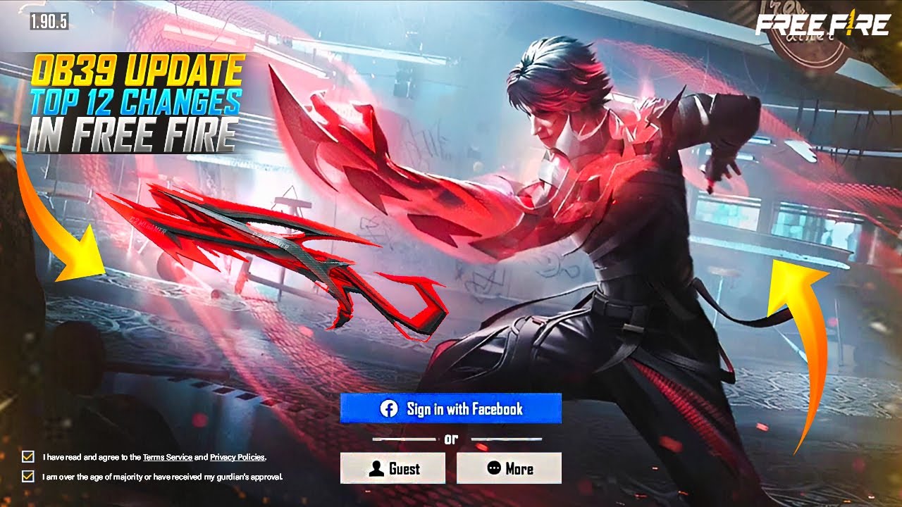 OB39 UPDATE TOP 12 CHANGES FREE FIRE || FREE FIRE OB39 UPDATE || 22 ...