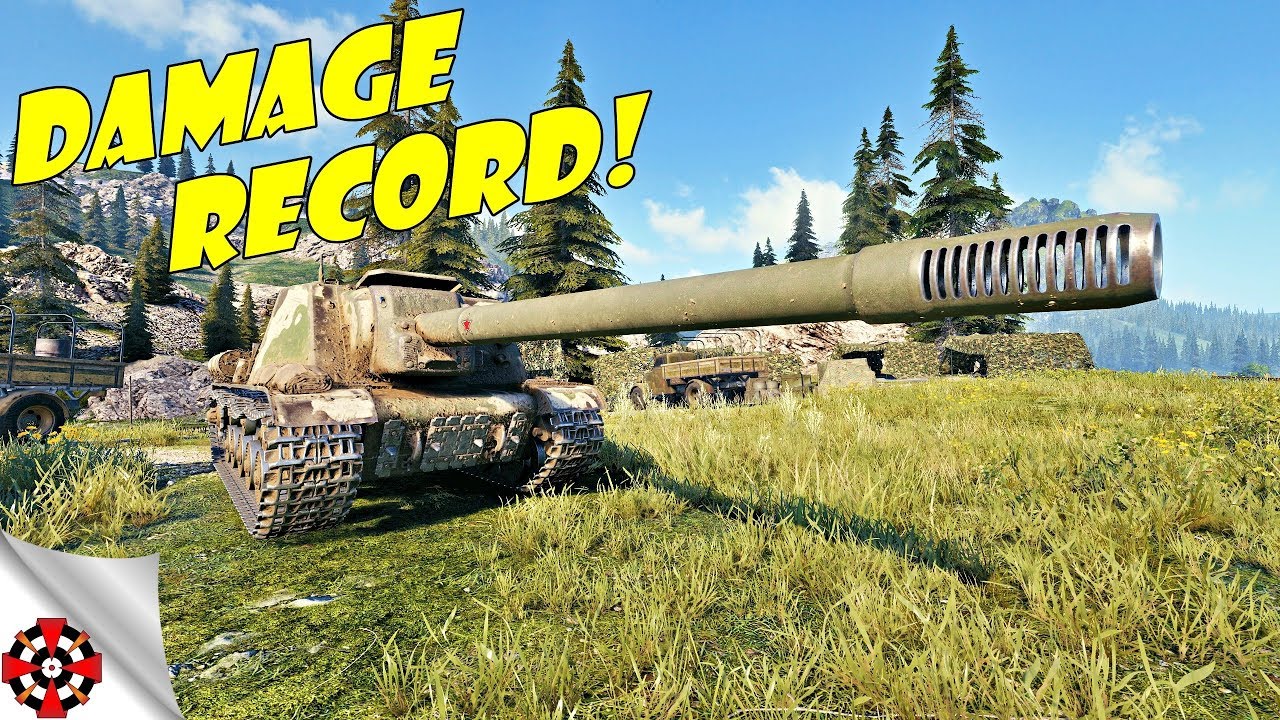 World of Tanks | ISU-152 DAMAGE RECORD! (WoT ISU-152 gameplay) - YouTube