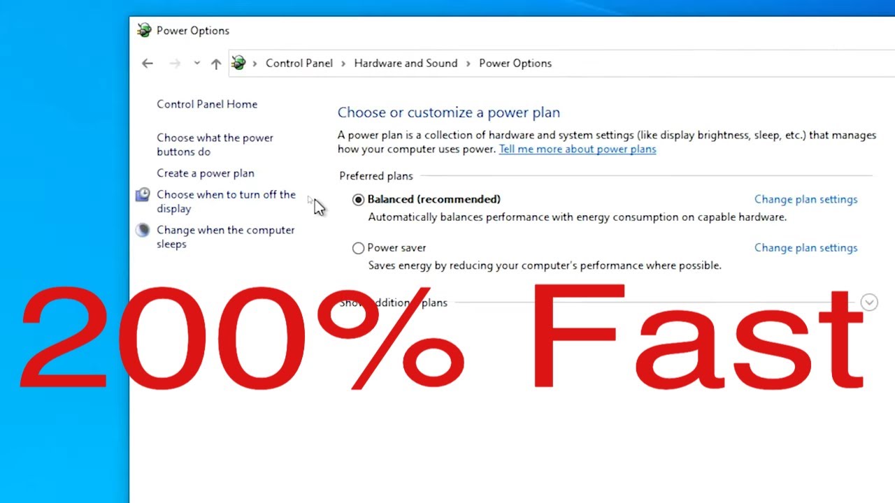 How to Make Windows 10 & 11 faster by Activating Fast Start-Up of your ...