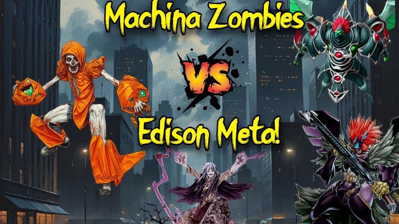 Machina Zombie Edison Duelingbook Commentary! - YouTube