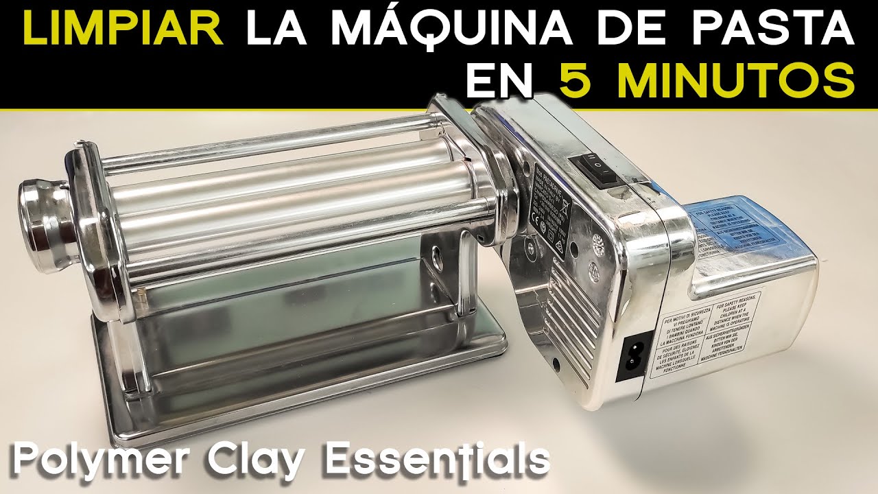 Limpiar la máquina de pasta en menos de 5 minutos – Tutorial [Sub ...