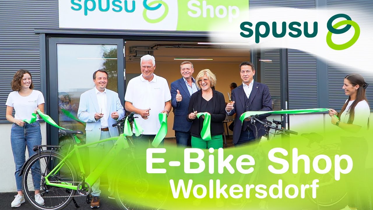 spusu E-Bike Shop Wolkersdorf Eröffnungsfeier - YouTube