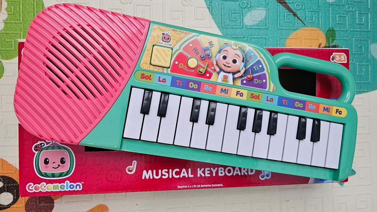 Review - Cocomelon Musical Keyboard - YouTube