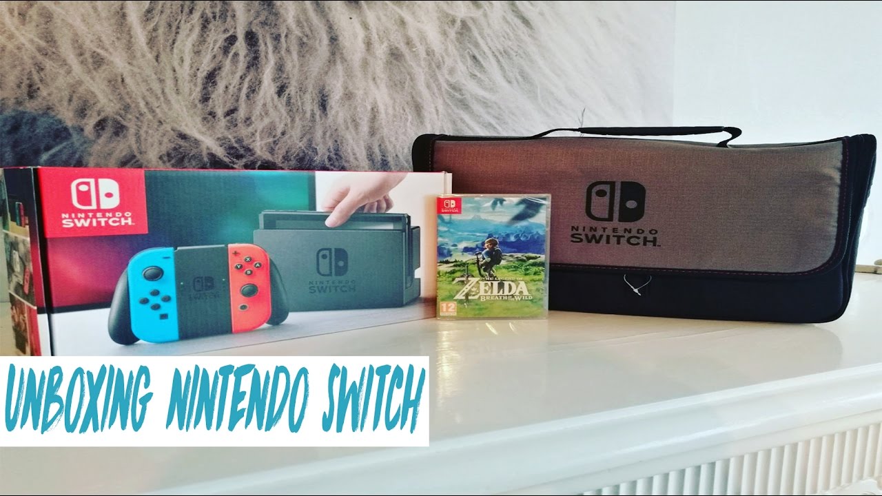 Unboxing av Nintendo Switch - YouTube