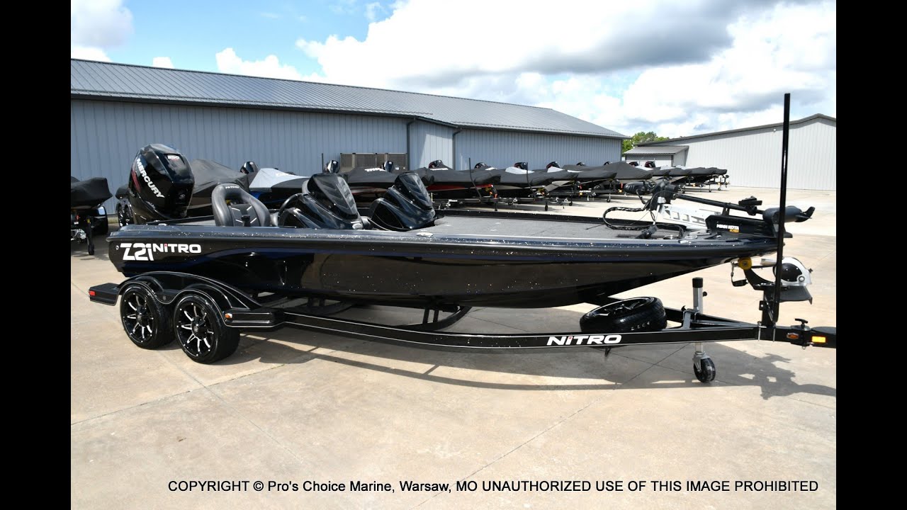 2016 Nitro Z21 w/250 Mercury Pro Verado 4 Stroke!! Stock# T918A - YouTube