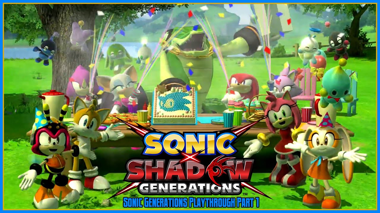 Sonic X Shadow Generations | Sonic Playthrough | Part 1: The Genesis ...