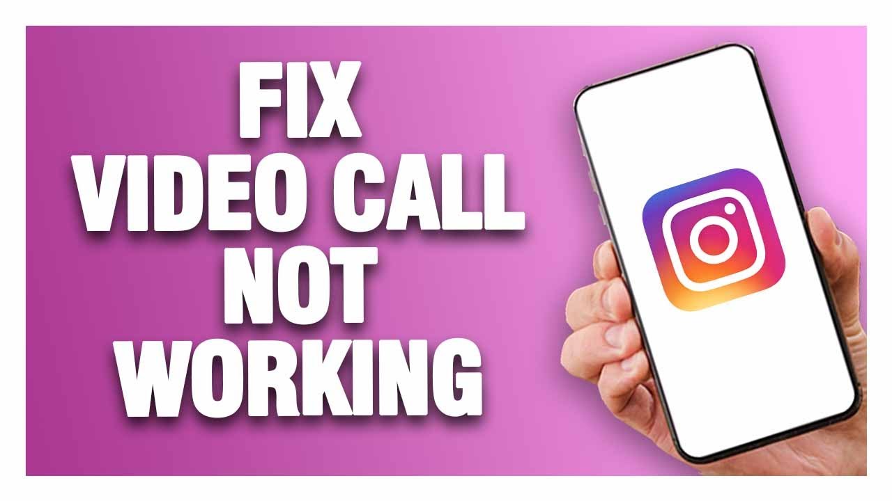 Instagram App Video Call Not Working- How To Fix | Quick Solution - YouTube