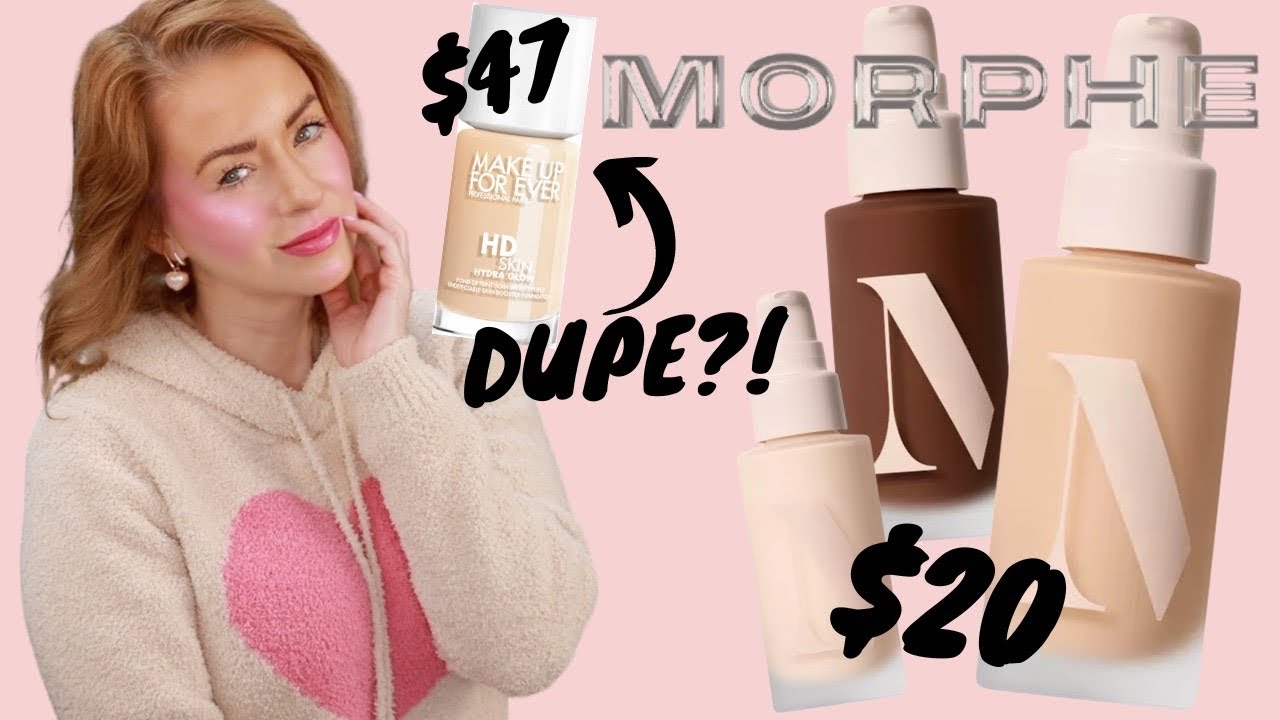 NEW MORPHE LIGHTFORM EXTENDED HYDRATION FOUNDATION REVIEW + 2 DAY WEAR ...