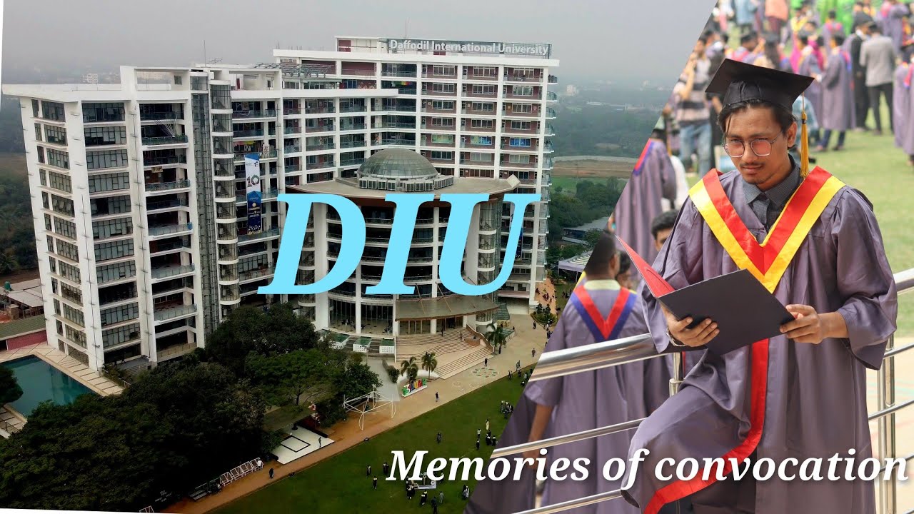 DIU || Daffodil International University | Drone View | 4K UHD | 10th ...