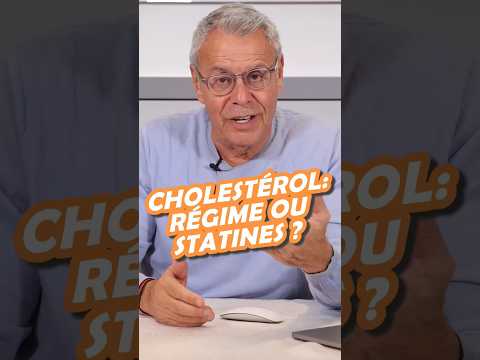Cholestérol : régime ou statines ? 🍽️💊 #cholesterol #statines