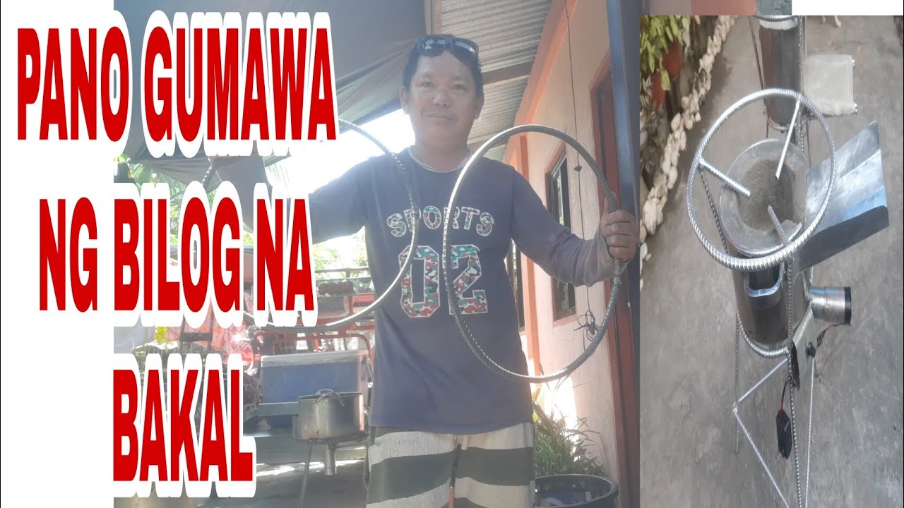 PANO GUMAWA NG BILOG NA BAKAL - YouTube