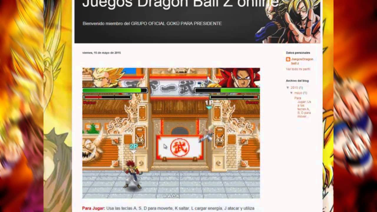 Best flash game of Dragon ball Z //2015 - YouTube