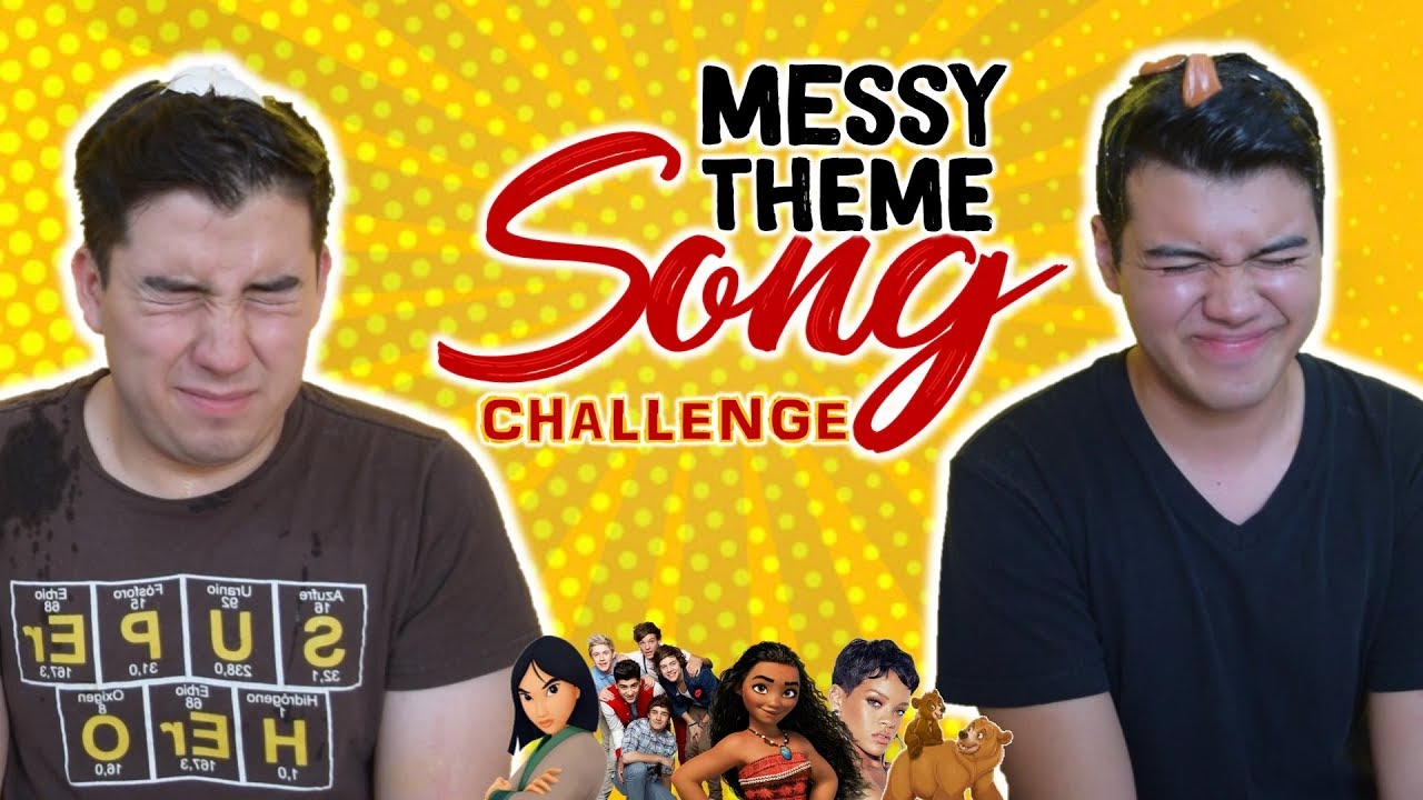 MESSY THEME SONG CHALLENGE Ft. RENATO CABRERA - YouTube