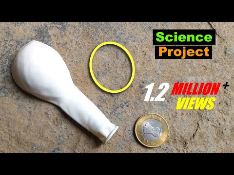Easy science exhibition projects | Science projects working model | Dancing balloon