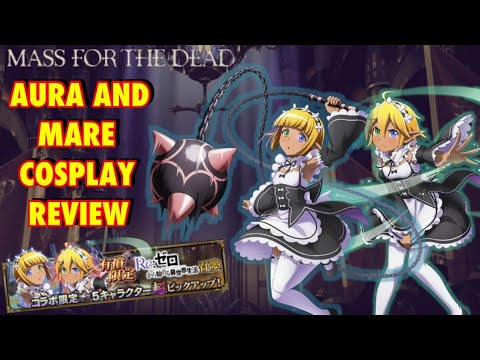 Overlord Mass For The Dead Aura And Mare, Rem And Ram Cosplay Overview ...