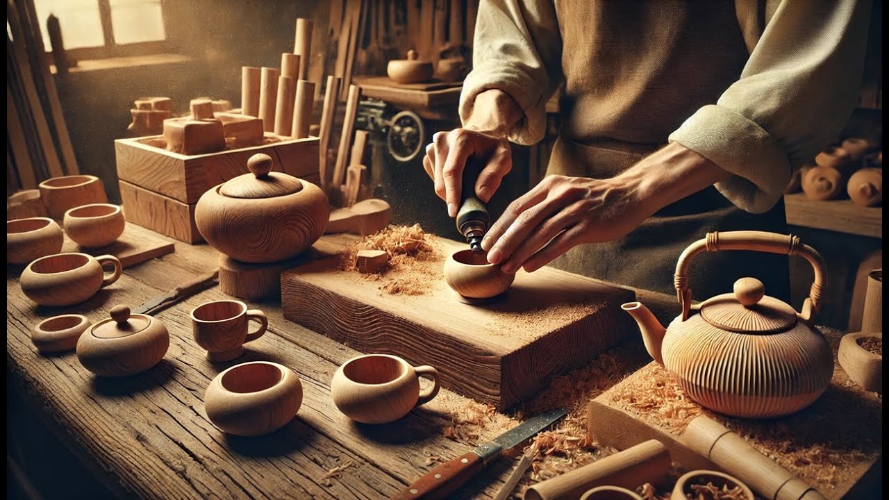 The Art of Crafting Unique Wooden Teapots - Quintessence of ...