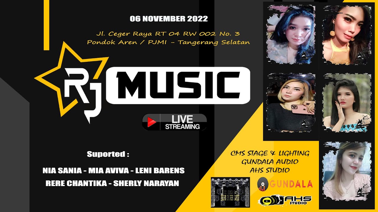 LIVE STREAMING RJ MUSIC || SIANG - YouTube