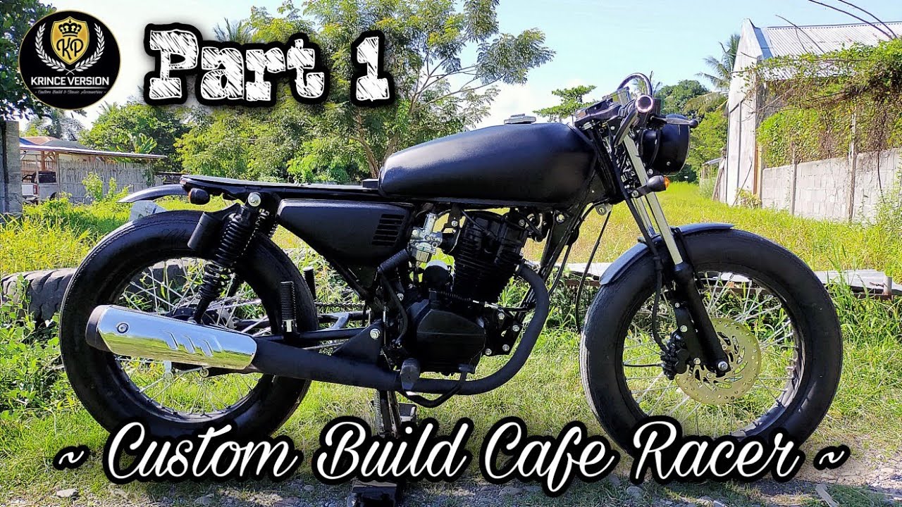 Honda TMX 125 Custom Build Cafe racer ( Part 1 ) - YouTube
