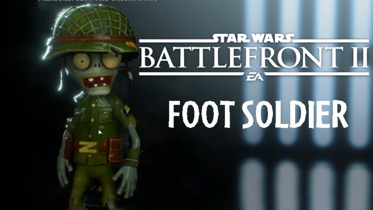 Foot Soldier In Star Wars Battlefront 2 - YouTube