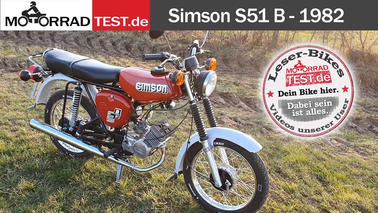 Simson S51 B | LeserBike-Video - YouTube
