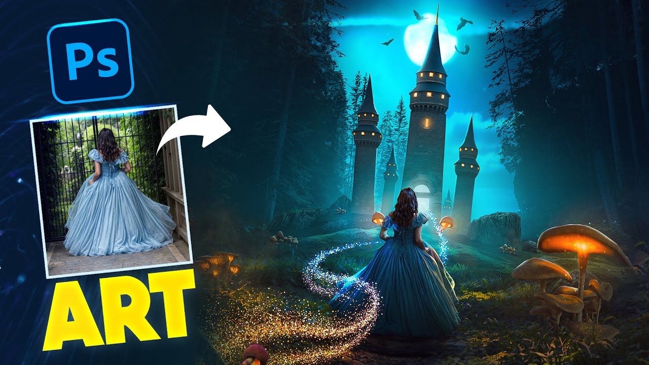 How to Blending & Color grading | Concept Art | Photo Manipulation ...