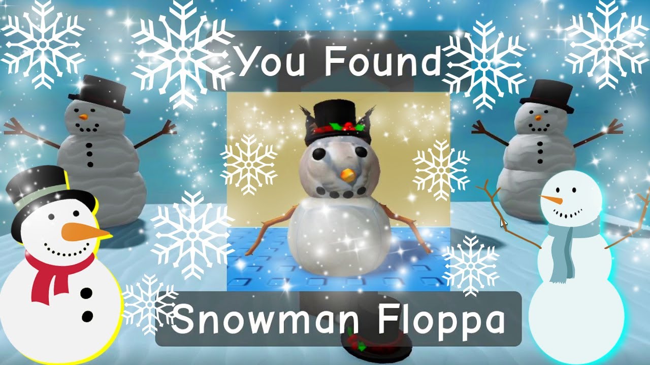 I FOUND INSANE SNOWMAN FLOPPA | Find The Floppa Morphs | ROBLOX - YouTube
