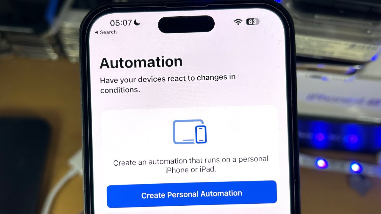 ANY iPhone How To Activate Automation! - YouTube