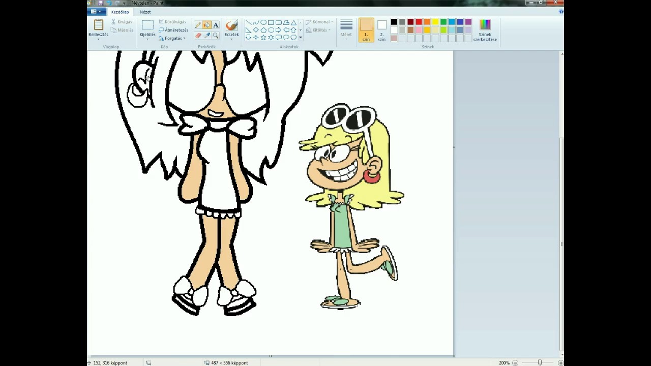 Leni of The Loud House | Cosplay Time #1 | SpeedPaint - YouTube