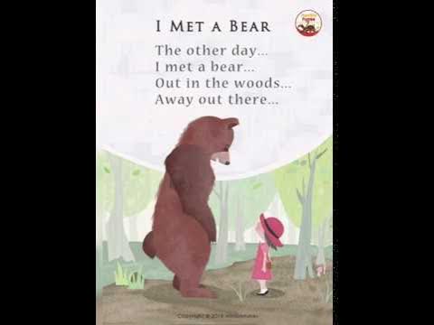 I Met A Bear - YouTube