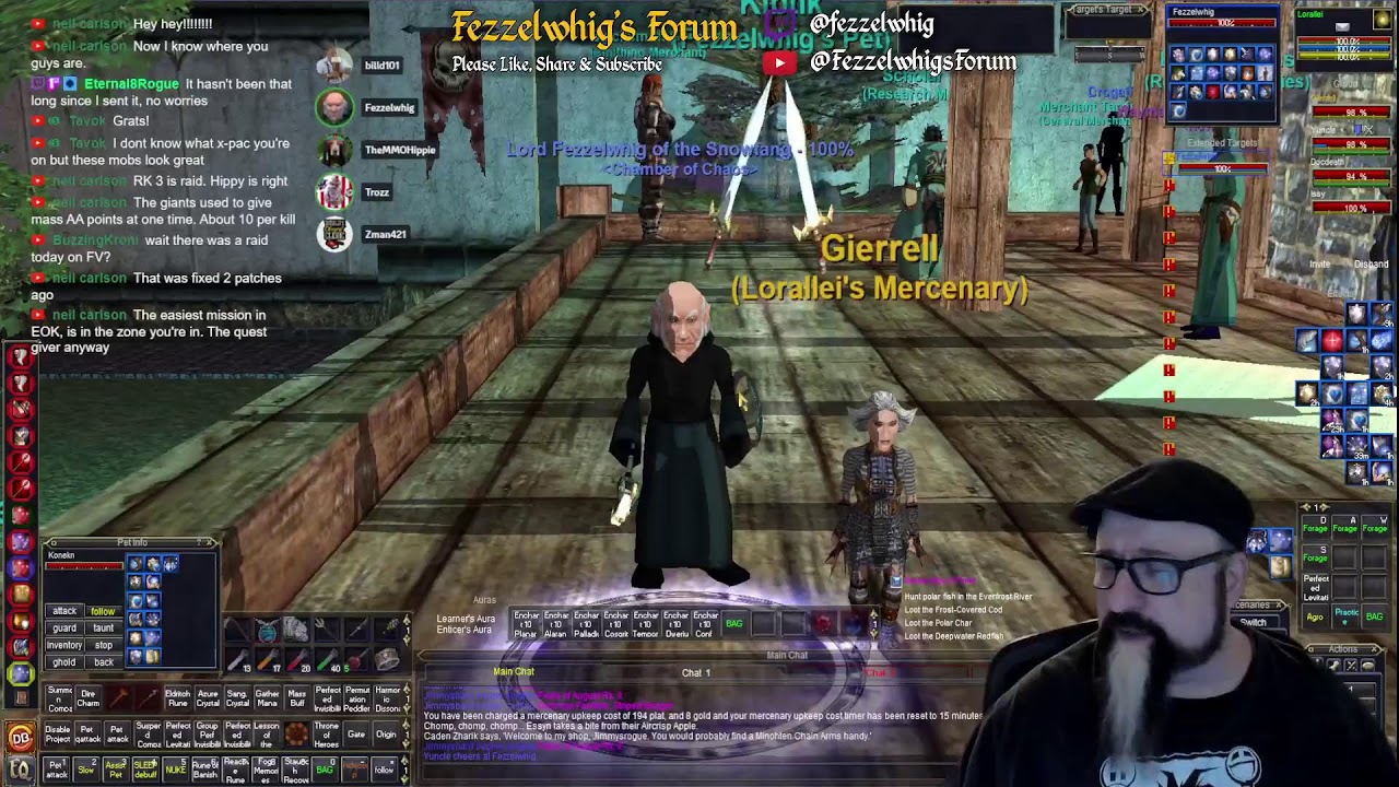Everquest - Guild Raid Lvl 60 (Firiona Vie Server) - YouTube