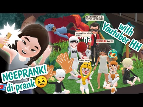 Bikin Prank!!! malah diprank balik😣...(with youtuber HH😅) | Hotel Hideaway