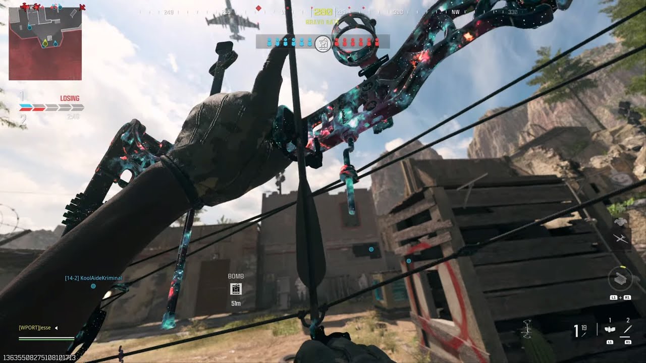 33 Kills w/ the Compound Bow on MWIII Cyber Attack - YouTube