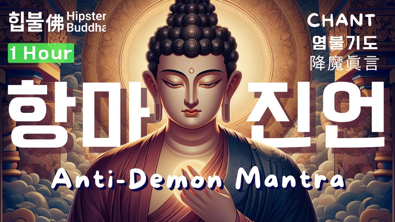 [𝟭 𝗛𝗢𝗨𝗥] 𝙈𝙪𝙨𝙞𝙘 🔥| 항마진언 Anti-Demon Mantra 降魔眞言 🔥| 마귀들이여, 무릎을 꿇어라. |🔥힙불佛 ...