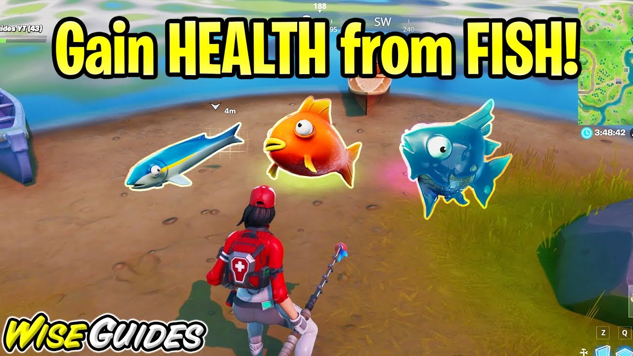 Gain Health with a Small Fry, a Flopper and a Slurp Fish Locations ...