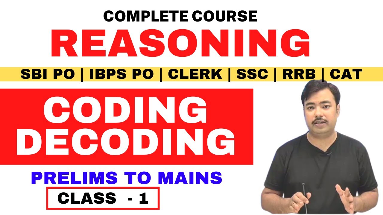 Coding Decoding Tricks And Concept Sbi Po Ibps Po Clerk Ssc Rrb