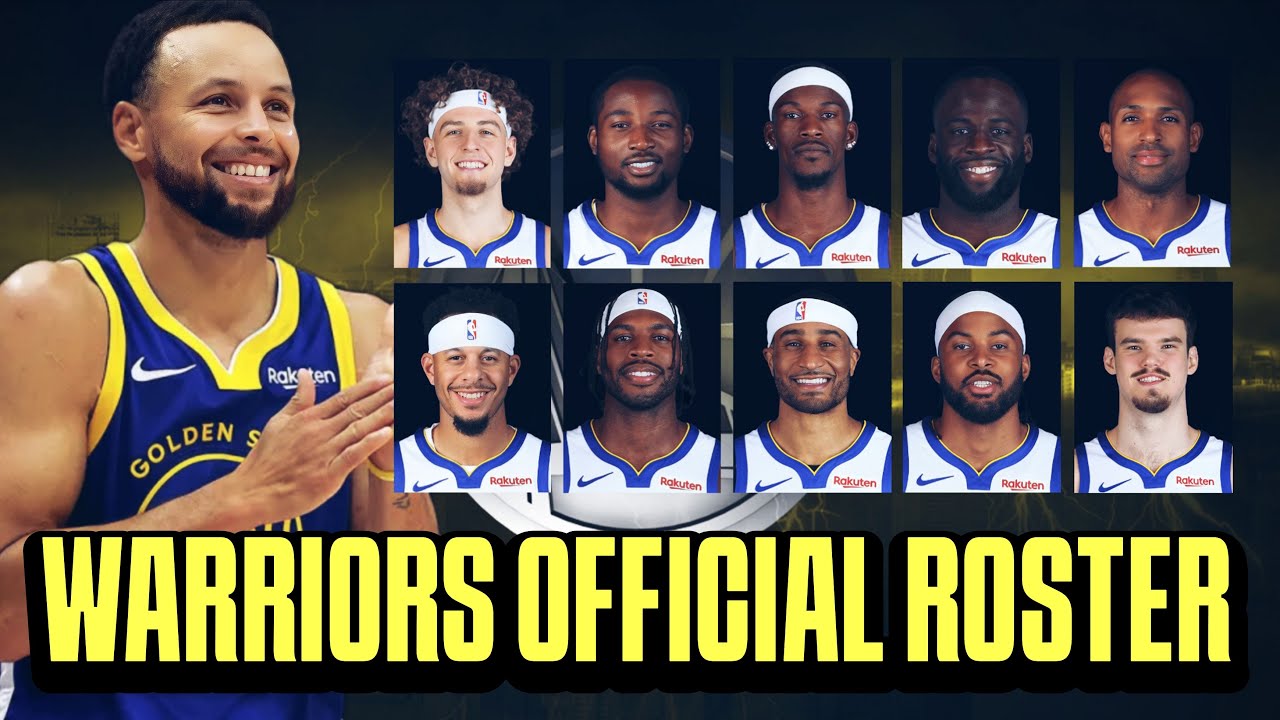 Golden State Warriors OFFICIAL ROSTER! Papalag na ba ang GSW ngayong ...