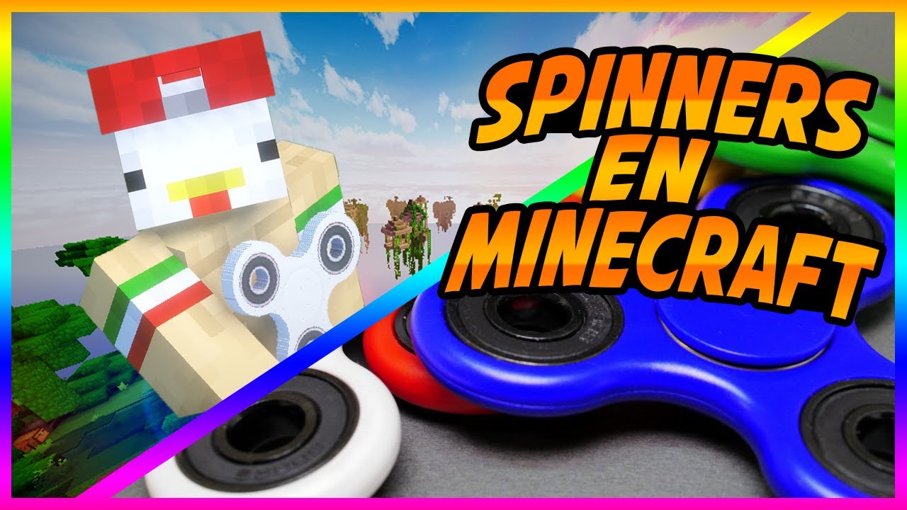 FIDGET SPINNER EN MINECRAFT / Minecraft PVP Skywars Custom TexturePack ...