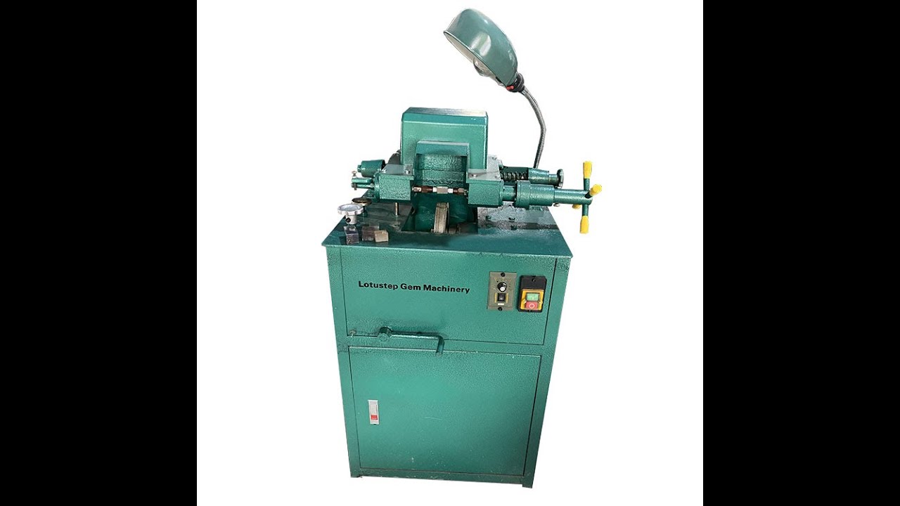 Round Cabbing Machine #gemcabbingmachine #gemshapingmachine # ...