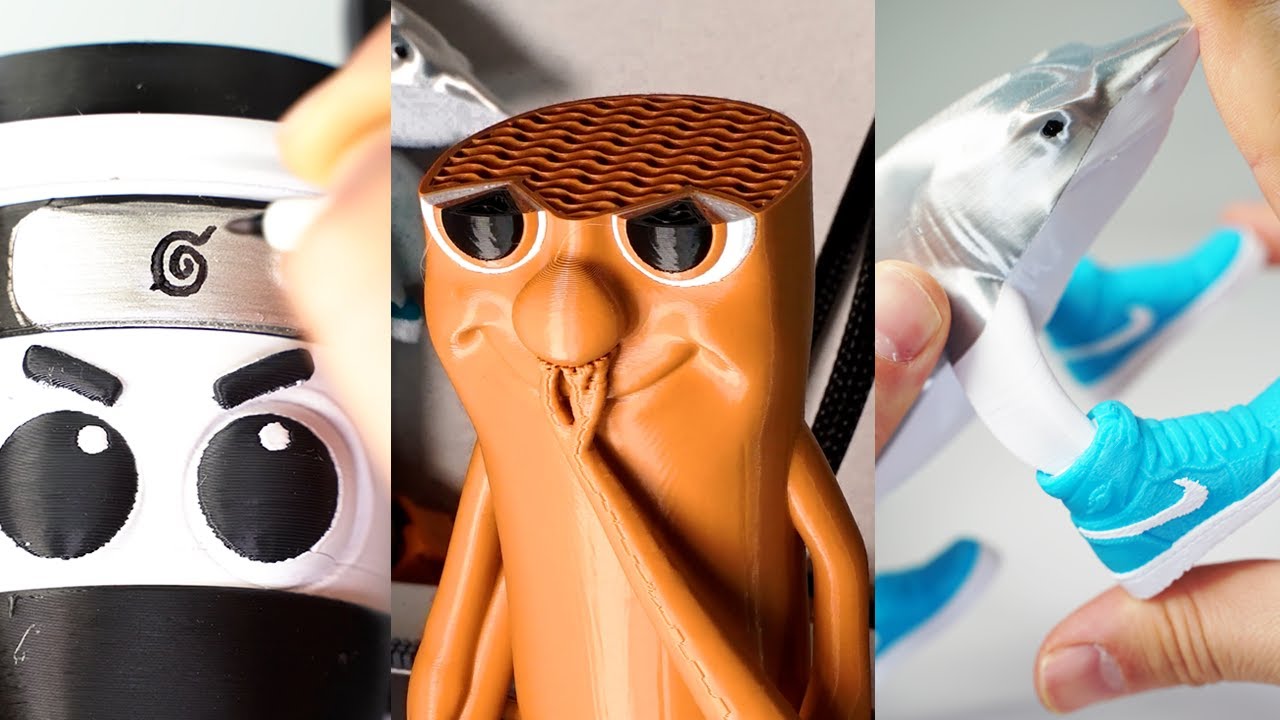3D프린터로 이탈리안 브레인롯 만들기 Amazing Italian Brainrot 3D Printing Works - YouTube
