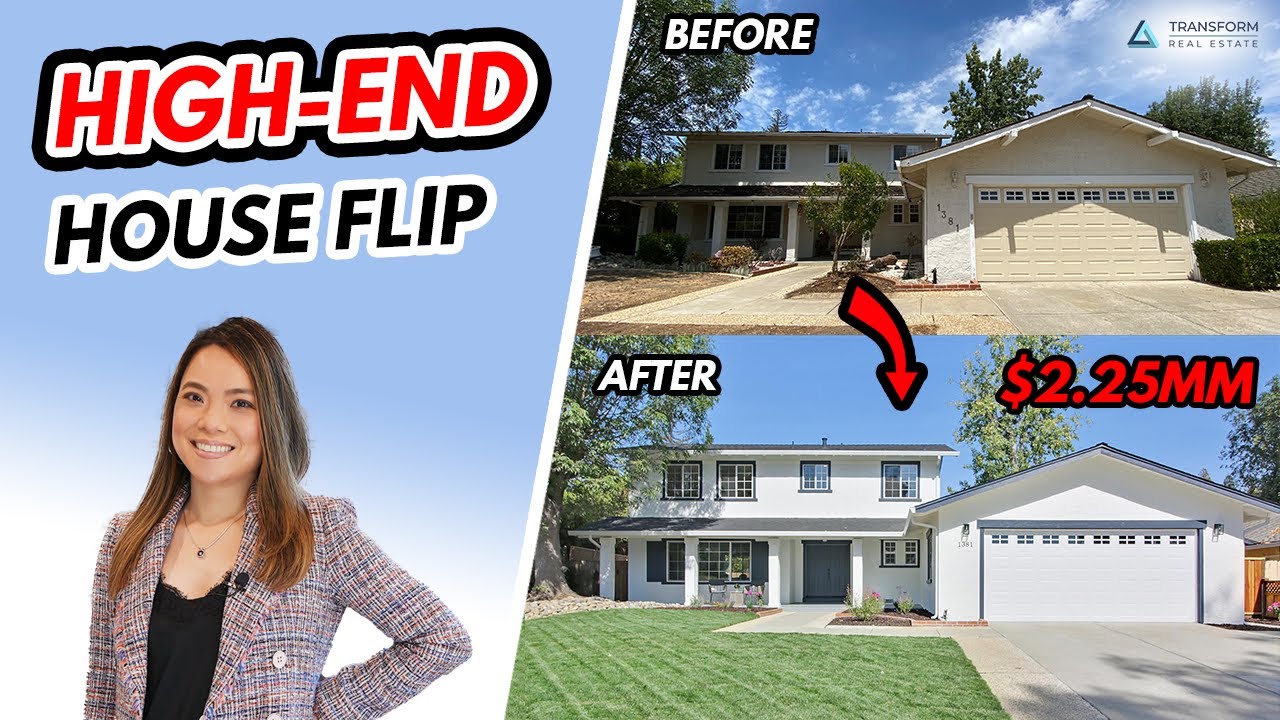 High End House Flip Before & After - Two Story Home Tour, Bi-level Home ...