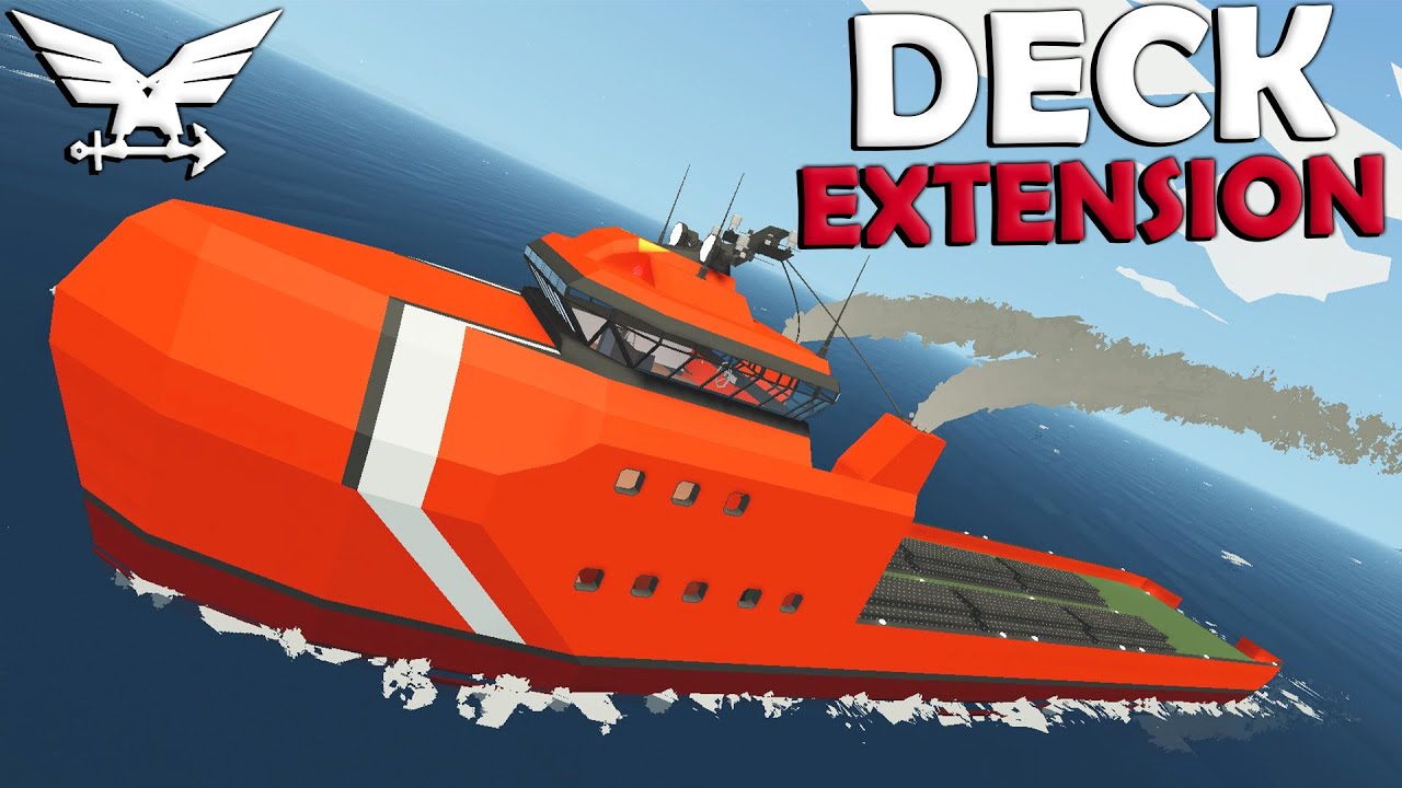 2x Longer & Faster!! - Supply Ship Build - Stormworks Build and Rescue ...